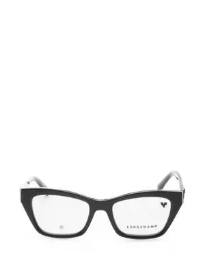 Longchamp Cat-eye Frame Glasses - Black