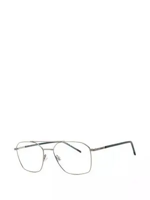 Hugo Aviator Eyeglasses - Silver