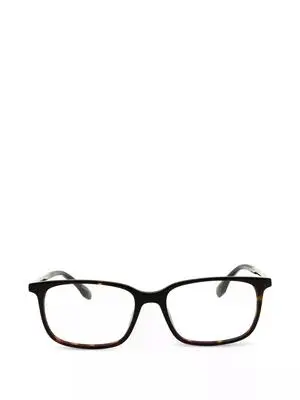 BOSS Rectangle Frame Eyeglasses - Brown