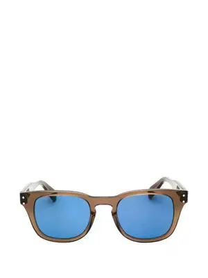 FERRAGAMO Rectangle-frame Sunglasses - Brown