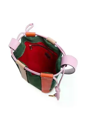 LANCEL Elles Leather Bucket Bag
