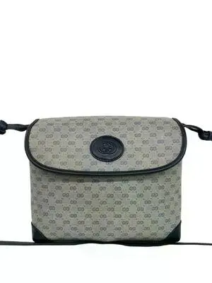 Gucci 20th Century Micro Gg Supreme Crossbody Bag - Grey