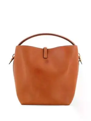 Saint Laurent Le 37 Leather Bucket Bag