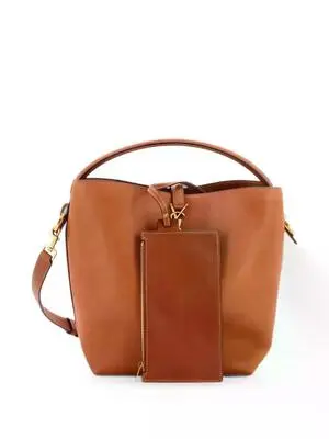Saint Laurent Le 37 Leather Bucket Bag
