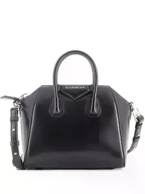 GIVENCHY Antigona Bag Glazed Leather Mini Satchel