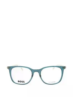 BOSS Rectangle-frame Glasses - Blue