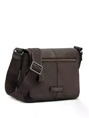 THE BRIDGE Manfredi Leather Messenger Bag