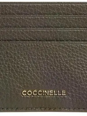 COCCINELLE Metallic Small Leather Card Holder