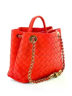 Bottega Veneta Andiamo Satchel - Orange