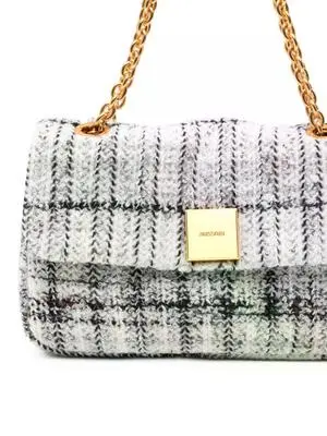 MISSONI MISSONI Caperdoni Check Knitted Shoulder Bag