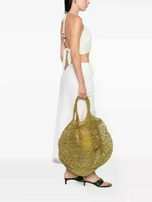 SANS ARCIDET Manabe Open-knit Tote Bag