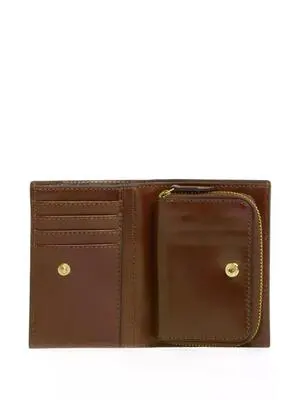 THE BRIDGE Logo-print Leather Wallet