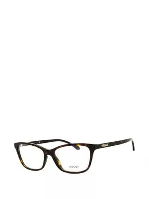 Versace Tortoiseshell-pattern Rectangle-frame Glasses