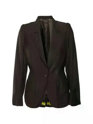 Alexander McQueen Wool Single-breasted Blazer