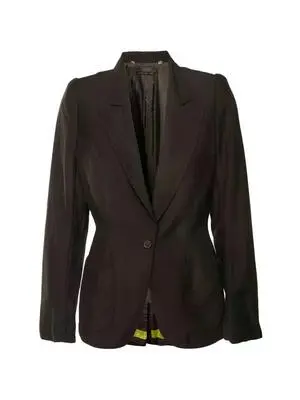 Alexander McQueen Wool Single-breasted Blazer