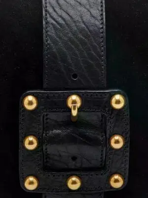 Saint Laurent Saharienne Buckle Shoulder Bag