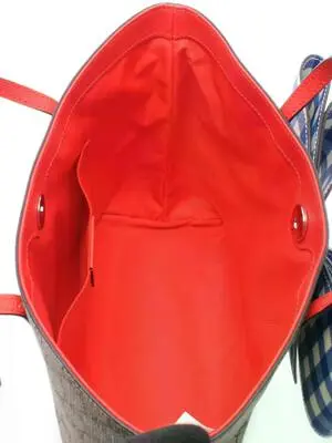 Gucci Gg Supreme Bow Tote Bag