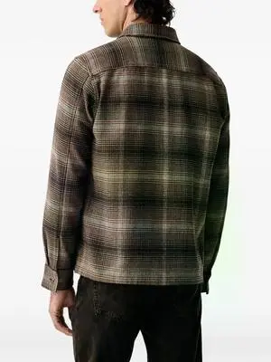 Marc O'polo Check-pattern Zip-up Jacket