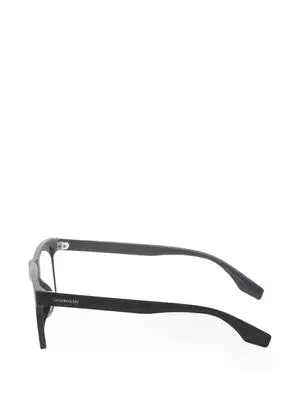 Calvin Klein Matte Rectangle Sunglasses
