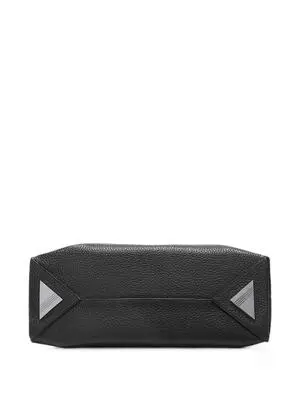 Attico Medium La Passeggiata Pebbled Leather Shoulder Bag