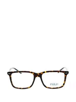 Polo Ralph Lauren Rectangle-frame Glasses - Brown