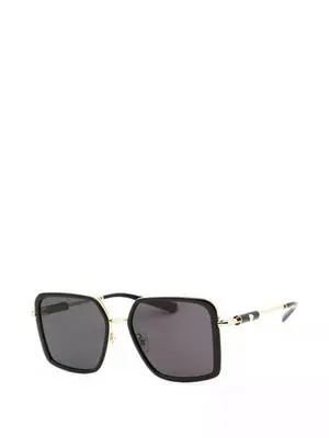 Versace Medusa Geometric-frame Sunglasses - Gold