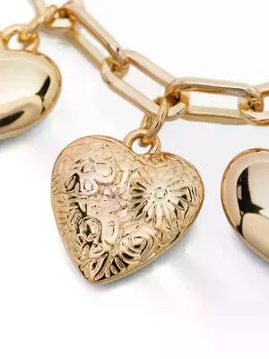 SELF-PORTRAIT Heart Charm Bracelet