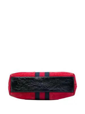 Gucci Suede Web Ophidia Dome Crossbody Bag