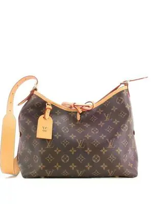 LOUIS VUITTON Carryall Monogram Canvas Pm Hobo Bag