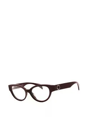 Versace Cat Eye Frame Eyeglasses - Red