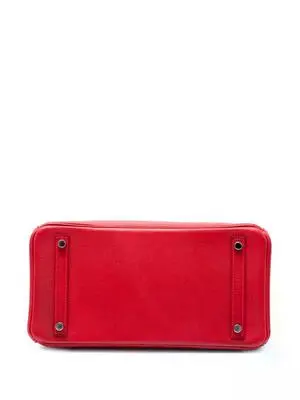 Hermès Epsom Birkin Retourne 30 Handbag - Red