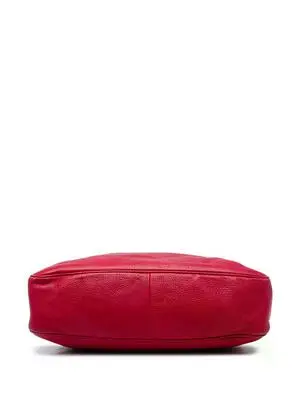 Gucci 2016-2026 Calfskin Bamboo Diana Satchel - Red
