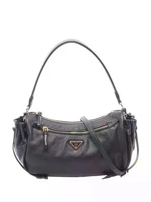 Prada 2013-2026 Soft Calf Satchel - Black
