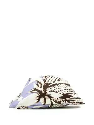Loewe 2026 Paulas Ibiza Canvas Corn Print Drawstring Pouch