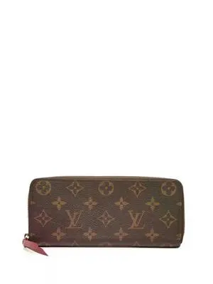 LOUIS VUITTON 2019 Monogram Clemence Wallet Long Wallets - Brown