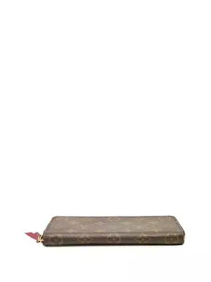 LOUIS VUITTON 2019 Monogram Clemence Wallet Long Wallets