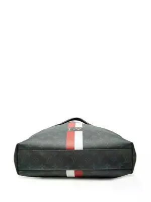 LOUIS VUITTON Monogram Cobalt Stripe Tote Bag