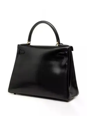 Hermès 1999 Box Calf Kelly Retourne 28 Satchel