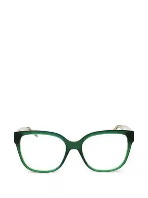 BOSS Rectangle Eyeglasses - Green