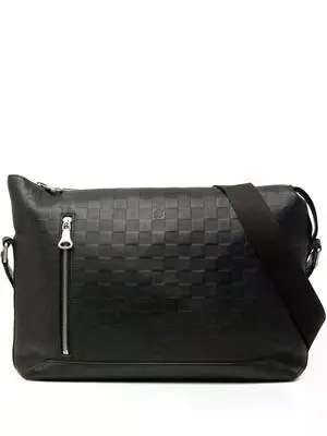 LOUIS VUITTON Damier Infini Discovery Messenger Mm Crossbody Bag - Black