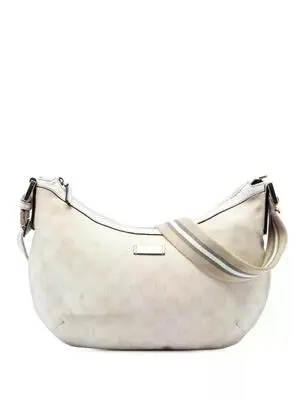 Gucci 2016-2026 Gg Canvas Web Crossbody Bag - Neutrals