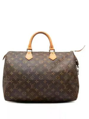 LOUIS VUITTON Monogram Speedy 35 Boston Bag