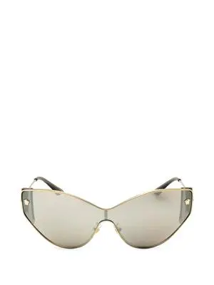 Versace Tone Medusa Detail Sunglasses - Gold