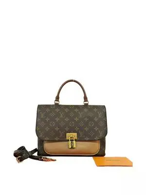 LOUIS VUITTON 2019 Monogram Marignan Satchel