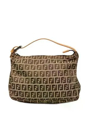 Fendi Zucchino Canvas Handbag