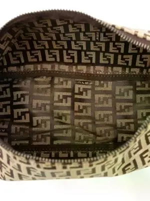 Fendi Zucchino Canvas Handbag