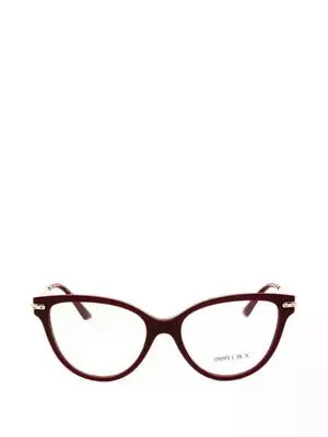 JIMMY CHOO Cat-eye Glasses - Red