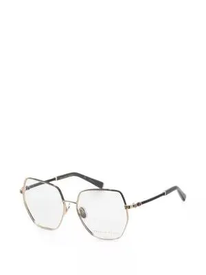 Philipp Plein Geometric-frame Glasses - Black