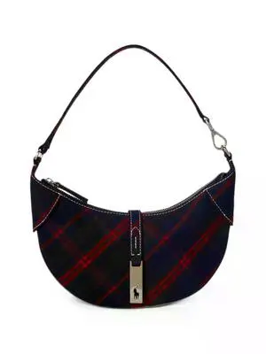 Polo Ralph Lauren Tartan-pattern Shoulder Bag