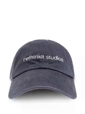 RETHINKIT STUDIOS RETHINKIT STUDIOS Logo Embroidered Baseball Cap Blue
